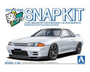 1/32 ニッサン R32 スカイラインGTR カスタムホイル クリスタル ホワイト詳しい納期他、ご注文時はお支払・送料・返品のページをご確認ください関連キーワード：アオシマ スケールプラモデル スケールモデル 自動車模型 車模型 自動車 ...