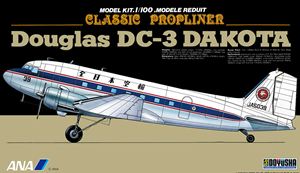 1/100 ダグラス DC3 ダコタ ANA詳しい納期他、ご注文時はお支払・送料・返品のページをご確認ください関連キーワード：スケールモデル スケールプラモデル 飛行機模型 模型 航空機模型 全日空 ダグラスDC-31/100 Dougla...