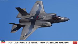 1/72 F35 ライトニング2 Bガタ VMFA242 スペシャルマーキング詳しい納期他、ご注文時はお支払・送料・返品のページをご確認ください発売日2025/9/18関連キーワード：スケールモデル スケールプラモデル 飛行機模型 模型 F...