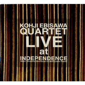 エビサワコウジ ライブ アット インデペンデンスCD発売日2019/12/4詳しい納期他、ご注文時はご利用案内・返品のページをご確認くださいジャンルジャズ・フュージョン国内ジャズ　アーティスト海老澤幸二（ds）谷殿明良（tp）伊藤駿介（p）...