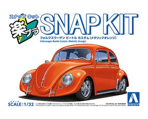 1/32 フォルクスワーゲン ビートル カスタム メタリック オレンジカープラモデル発売日2026/5/21詳しい納期他、ご注文時はご利用案内・返品のページをご確認ください関連キーワード1/32楽プラスナップキットシリーズ青島文化教材社カー...