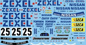 グッズ詳しい納期他、ご注文時はご利用案内・返品のページをご確認ください関連キーワードスケールプラ関連パーツ他アルヨ(barchetta)商品説明T 1／24 GT-R対応 Zexel 1991 Spa24h ＃25スケールプラ関連パーツ他【...