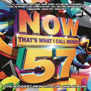 NOW 57 ： THAT’S WHAT I CALL MUSICCD発売日2016/2/5詳しい納期他、ご注文時はご利用案内・返品のページをご確認くださいジャンル洋楽ポップス　アーティストヴァリアスVARIOUS収録時間組枚数商品説明VA...