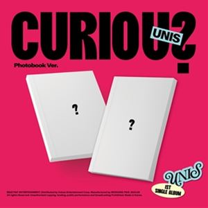 1ST SINGLE ： CURIOUS （PHOTOBOOK VER.）CD発売日2024/8/7詳しい納期他、ご注文時はご利用案内・返品のページをご確認くださいジャンル洋楽アジアンポップス　アーティストユニスUNIS収録時間組枚数商品説...