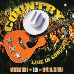 COUNTRY LIVE IN CONCERT3CD発売日2016/3/4詳しい納期他、ご注文時はご利用案内・返品のページをご確認くださいジャンル洋楽フォーク/カントリー　アーティストヴァリアスVARIOUS収録時間組枚数商品説明VARIO...