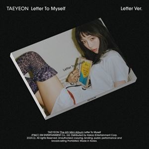 6TH MINI ALBUM ： LETTER TO MYSELF （LETTER VER.）CD発売日2024/11/19詳しい納期他、ご注文時はご利用案内・返品のページをご確認くださいジャンル洋楽アジアンポップス　アーティストテヨンTA...