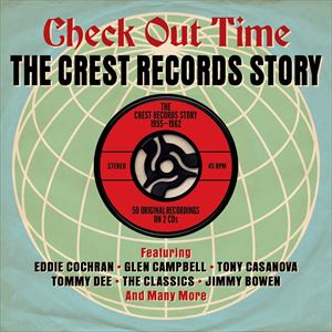 CHECK OUT TIME ： THE CREST RECORDS STORY 1955-19622CD発売日2013/1/24詳しい納期他、ご注文時はご利用案内・返品のページをご確認くださいジャンル洋楽ポップス　アーティストヴァリアスV...