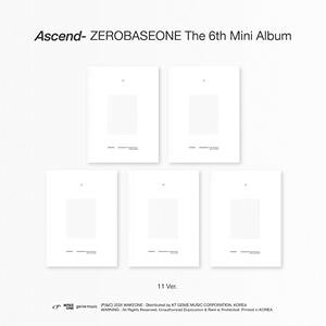 6TH MINI ALBUM ： ASCEND- （11 VER.）CD発売日2026/5/19詳しい納期他、ご注文時はご利用案内・返品のページをご確認くださいジャンル洋楽アジアンポップス　アーティストゼロベースワンZEROBASEONE収...