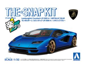 1/32 ランボルギーニ カウンタック LPI800 4 メタリック ブルーカープラモデル発売日2024/3/31詳しい納期他、ご注文時はご利用案内・返品のページをご確認ください関連キーワード1/32ザスナップキットシリーズ青島文化教材社カ...