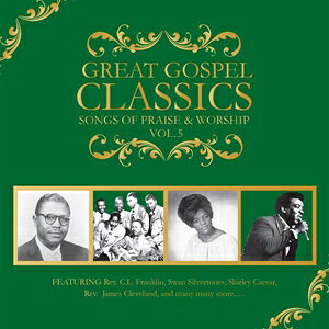 GREAT GOSPEL CLASSICS 5CD発売日2016/6/17詳しい納期他、ご注文時はご利用案内・返品のページをご確認くださいジャンル洋楽ブルース/ゴスペル　アーティストヴァリアスVARIOUS収録時間組枚数商品説明VARIOU...