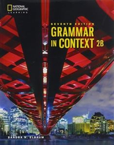 Student Book詳しい納期他、ご注文時はご利用案内・返品のページをご確認ください関連キーワードSandra N. Elbaum商品説明Grammar in Context 7／E Book 2 Split Edition 2B wi...