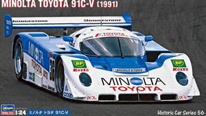 1/24 ミノルタ トヨタ 91CVカープラモデル詳しい納期他、ご注文時はご利用案内・返品のページをご確認ください関連キーワード1/24自動車シリーズハセガワカーモデルTOYOTAカーモデル関連キーワード：スケールプラモデル スケールモデル...