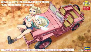 1:24 1/4トン 4x4 トラック エイミーマクドネル ウィズ フィギュアミリタリープラモデル発売日2026/4/22詳しい納期他、ご注文時はご利用案内・返品のページをご確認ください関連キーワードワイルドたまごガールズシリーズハセガワミ...