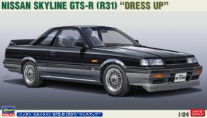1/24 ニッサン スカイラインGTSR R31 ドレスアップカープラモデル発売日2025/9/10詳しい納期他、ご注文時はご利用案内・返品のページをご確認ください関連キーワード1/24自動車シリーズハセガワカーモデルニッサン（カーモデル）...