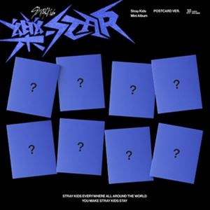 MINI ALBUM ： ?-STAR （POSTCARD VER.）CD発売日2023/11/11詳しい納期他、ご注文時はご利用案内・返品のページをご確認くださいジャンル洋楽アジアンポップス　アーティストストレイ・キッズSTRAY KID...