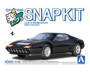 1/32 フェラーリ 512BB ブラックカープラモデル発売日2026/8/7詳しい納期他、ご注文時はご利用案内・返品のページをご確認ください関連キーワード1/32楽プラスナップキットシリーズ青島文化教材社カーモデルフェラーリ（カーモデル）...