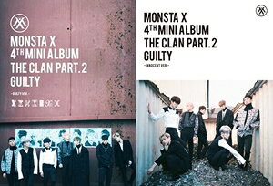 4TH MINI ALBUM ： CLAN 2.5 PT. 2 GUILTYCD発売日2016/10/5詳しい納期他、ご注文時はご利用案内・返品のページをご確認くださいジャンル洋楽アジアンポップス　アーティストモンスタXMONSTA X収録...