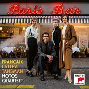 PARIS BARCD発売日2022/3/25詳しい納期他、ご注文時はご利用案内・返品のページをご確認くださいジャンルクラシックその他　アーティストノトス・カルテットNOTOS QUARTETT収録時間組枚数商品説明NOTOS QUARTE...