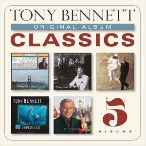 ORIGINAL ALBUM CLASSICS5CD発売日2015/3/24詳しい納期他、ご注文時はご利用案内・返品のページをご確認くださいジャンル洋楽ポップス　アーティストトニー・ベネットTONY BENNETT収録時間組枚数商品説明TO...