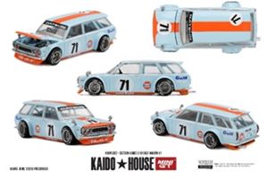 1/64 ダットサン 510 ガルフ ワゴン V1 RHDミニカー発売日2026/11/30詳しい納期他、ご注文時はご利用案内・返品のページをご確認ください関連キーワードミニカー街道ハウスMini-GTMGT日産（ミニカー）日産（ミニカー）...