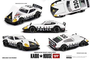 1/64 ニッサン フェアレディ Z カイドウ GT ポリス RHDミニカー詳しい納期他、ご注文時はご利用案内・返品のページをご確認ください関連キーワードミニカー街道ハウスMini-GTMGT日産（ミニカー）日産（ミニカー）関連キーワード：...