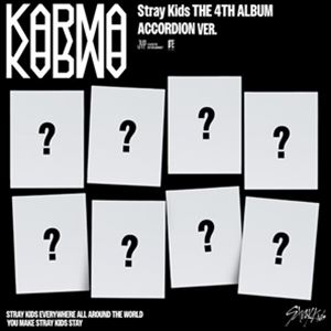 4TH ALBUM ： KARMA （ACCORDION VER.）CD発売日2025/8/23詳しい納期他、ご注文時はご利用案内・返品のページをご確認くださいジャンル洋楽アジアンポップス　アーティストストレイ・キッズSTRAY KIDS収...