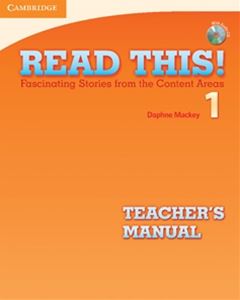 Teacher’s Book詳しい納期他、ご注文時はご利用案内・返品のページをご確認ください関連キーワードDaphne Mackey商品説明Read This! Level 1 Teacher’s ManualRead This! is a...