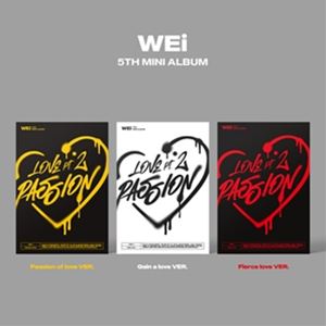 5TH MINI ALBUM ： LOVE PT.2 ： PASSIONCD発売日2022/10/20詳しい納期他、ご注文時はご利用案内・返品のページをご確認くださいジャンル洋楽アジアンポップス　アーティストウィーアイWEI収録時間組枚数商...