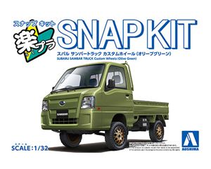 1/32 スバル サンバー トラック カスタムホイル オリーブ グリーンカープラモデル発売日2026/2/14詳しい納期他、ご注文時はご利用案内・返品のページをご確認ください関連キーワード1/32楽プラスナップキットシリーズ青島文化教材社カ...