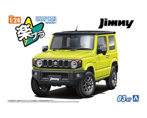 1/24 スズキ JB64 ジムニー 2018 キネティックイエローカープラモデル発売日2024/11/30詳しい納期他、ご注文時はご利用案内・返品のページをご確認ください関連キーワード1/24楽プラスナップカーシリーズ青島文化教材社カーモ...