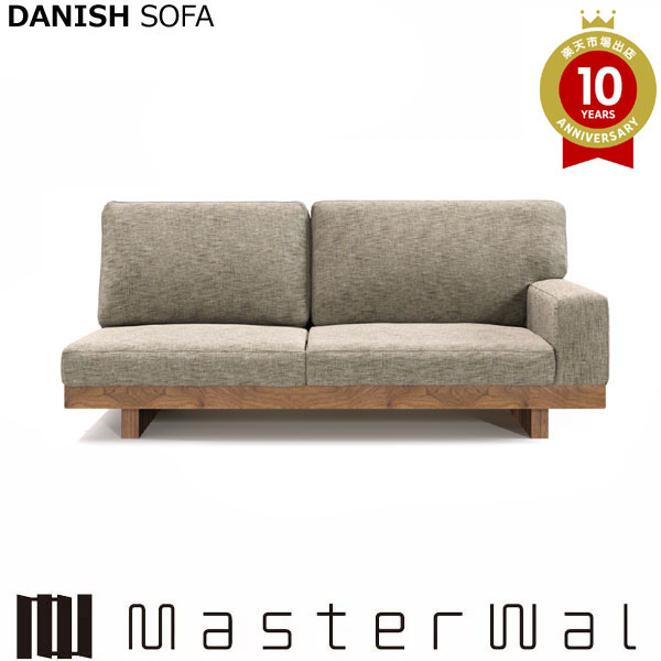 商品説明メーカー名マスターウォール 品名DANISH SOFA材質 フレーム：ウォールナット無垢材/オイル仕上げクッション部（背）：フェザー・ポリエステル綿 クッション部（座）：ウレタンフォーム床板：木枠・ウェービングテープ張地：本革/張込...