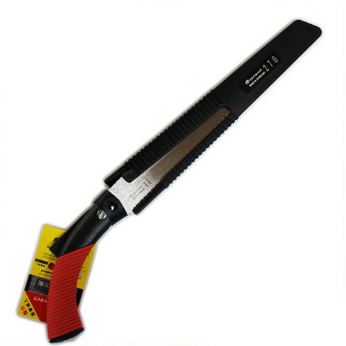 衝撃焼入により抜群の硬さと弾性を実現！！ ゼンシン EXPRO 替刃式剪定鋸 本体 270mmNo.406 ■商品特徴■ 手が滑らず疲れにくいゴムグリップ！ 衝撃焼入により抜群の硬さと弾性を実現！！ 刃の表面にはヤニがつきにくく、サビにくい...