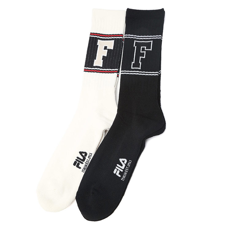 FILAのカレッジ風リブクルーソックス2足組は、カレッジスタイルを意識したデザインのクルーソックスです。リブ編みで作られており、しっかりとしたフィット感が特徴です。ブランドのアイコニックなカラーを用いたラインが、プレッピースタイルを彷彿とさ...