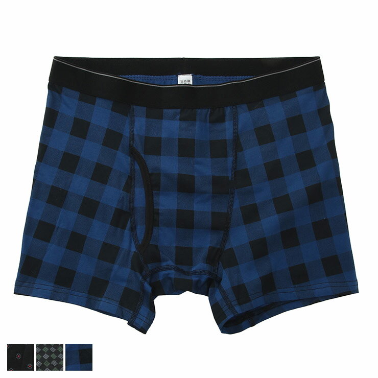 遊び心溢れる総柄プリントが、日常を彩るB＆T CLUBの前開きボクサーパンツ。個性的なデザインで、下着選びも楽しくなるアイテムです。綿95％、ポリウレタン5％の混紡素材は、肌触りと伸縮性を両立し、快適なフィット感を提供。ウエストゴムはナイロ...