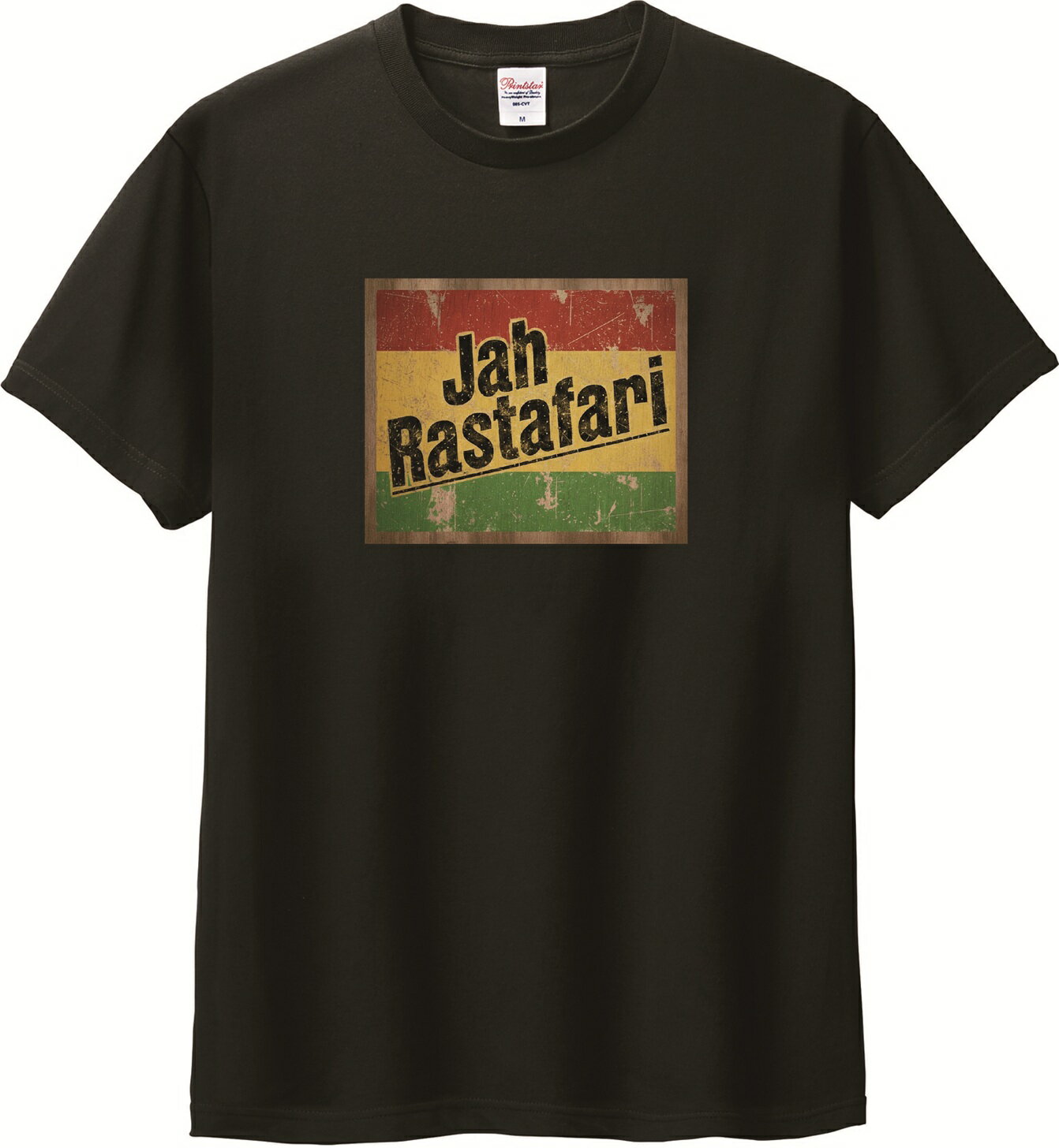 Jah Rastafari － それはファッションではなく、アイデンティティ生き方そのものをデザインにレゲエを愛し、平和を願うすべてのブラザー＆シスターへこの一枚が、あなたのスピリットを証明する抑圧を跳ね除け、愛と自由のバイブスはラスタファ...