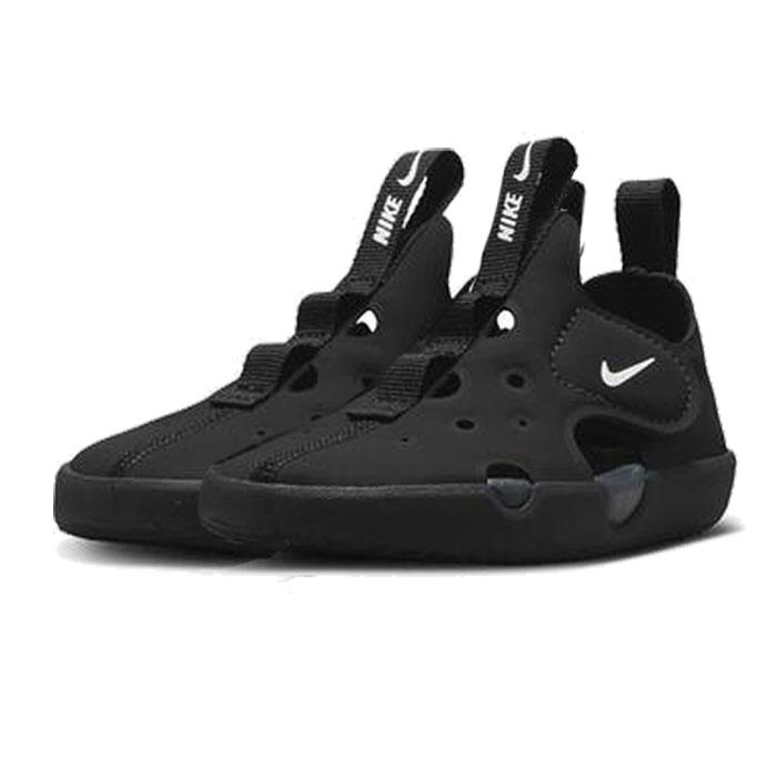 耐水性に優れたアッパーにゆとりのあるインソールと柔軟性に優れた素材を組み合わせ、素足のような履き心地を実現しました。2本の面ファスナー付きストラップで着脱も簡単。ストラップを留めればすぐに遊び出せます。 アッパーの開口部が足を涼しい状態にキ...