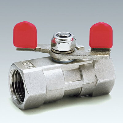 ●メーカー:フローバル●型式:V03W-304-02●ネジ(Rc):1/4●φD:5●H:25.6●E:49.5●L:39●箱入数:270●出荷目安:即日出荷SUS304相当品、クラス600のレデュースドボールバルブ●最高使用圧力:常温の水...