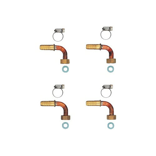 ●メーカー:カクダイ●型式:413-502 (13)●出荷目安:5営業日以内●4134-13×20、413-421-13の巻ペアホースの両端金具セットです。●パッキン4枚、ナット付きエルボ4個、ホースバンド4個が1組です。●取付ネジはG1/...