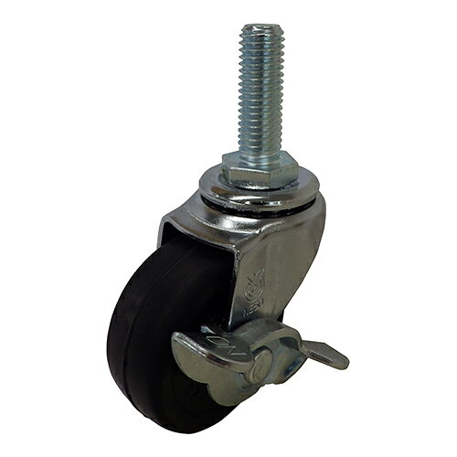 ●メーカー:ユーエイ●型式:LT-50RS，W3/8×14●車輪径D(mm):50●車幅W(mm):20●取付高H(mm):68●ねじの種類T:W3/8●ピッチ・山数L:16●長さN(mm):14●対辺M(mm):17●偏心E(mm):22...