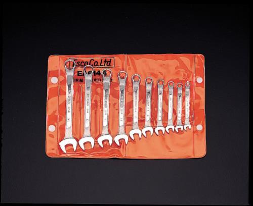 仕様：●メーカー:京都機械工具(KTC)●型番:※ESCOオリジナルセット品●全長:96~190mm●材質:工具鋼●袋付:EA509-32●12ポイント5.5・6・7・8・9・10・11・12・13・14mm(10本組セット)●※付属の工具...