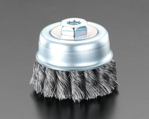 仕様：●メーカー:錦●型番:TN-075G5●ねじサイズ:M10×1.5●外径:75mm●金具径:64mm●線径:0.5mm●毛丈:25mm●砥石径:100mm●最大回転数:12,000rpm●材質:硬鋼線 ヒネリ形●カップ型●電動工具専用...