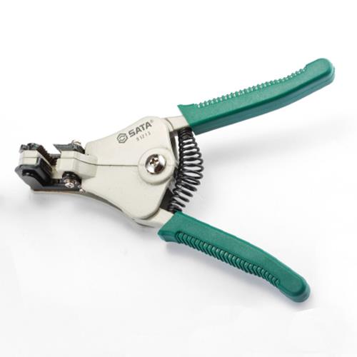 仕様：●メーカー:SATA●型番:91213●能力(単線):φ1.0・1.6・2.0・2.6・3.2mm●全長:204mm●バネ付●ハンドル:プラスチック●重量:304g商品画像に関する注意事項：●画像に数字等の情報が入っている場合は、　品...