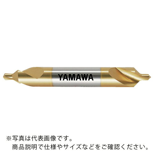 特長：溝のねじれが強く、軟らかい材料や粘い材料に適しています。用途：被削材：炭素鋼、合金鋼、工具鋼、鋳鉄、銅合金、アルミ合金。センター穴加工。仕様：錐径(mm)：4シャンク径(mm)：10全長(mm)：65センタ穴角(°)：90表面処理：T...