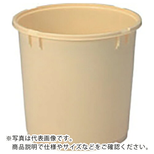 特長：木製樽と比較して衛生的で腐食がなく耐久性に優れ、機能・強度も大幅にアップしています。仕様：容量(L)：7.8色：クリーム外形寸法(mm)間口×高さ：274φ×217内寸(mm)間口×高さ：245φ×195切り欠き：4材質／仕上：ポリエ...