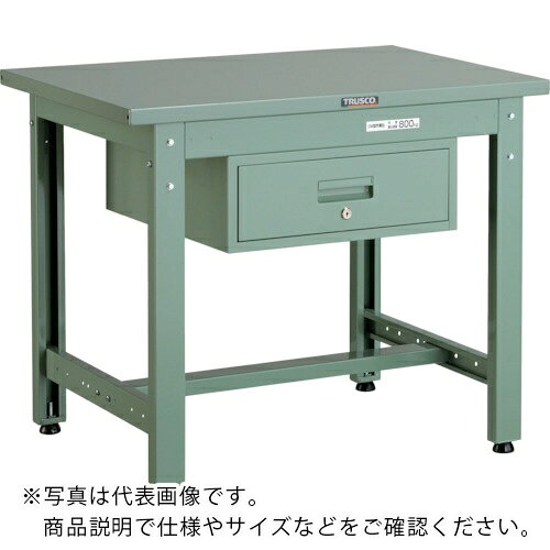 特長：深めの引出しが付いており、ゆとりのある収納・管理が可能です。引出し取り付け位置は作業者の使い勝手に応じて自由に設定できます。主要部が溶接構造のため、丈夫で優れた耐久性を持っています。付属の工具1本で簡単に組立可能です。下横桟は、使用状...