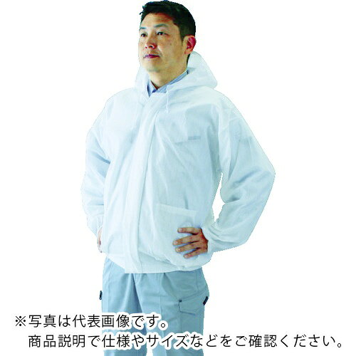 特長：クラレトレーディング製のコロナ放電式帯電防止不織布エレブレイク［［R下］］を使用した保護具です。湿度依存性がなく、低湿度環境下でも高い効果を発揮し、静電気に起因する災害・障害、ゴミの付着、まとわりつき、パチパチ感を軽減します。多層構造...