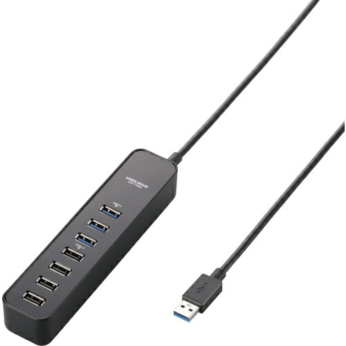特長：転送速度5Gbpsと従来のUSB2.0の約10倍の転送速度(理論値)を実現するUSB3.0に対応したポートを搭載したUSBハブです。USB3.0メモリやハードディスクドライブなどのUSB3.0機器を接続するのに最適なUSB3.0ポート...