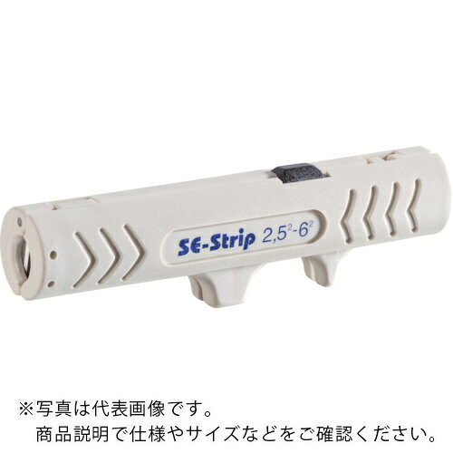 特長：一般的な電線に対応するストリッパーです。8〜12mmまでのケーブルストッパー機能が付いており正確な長さでストリッピングできます。ロック機構付です。ポケットクリップ付です。仕様：適合電線(［［MM2］］)：2.5〜6.0全長(mm)：1...