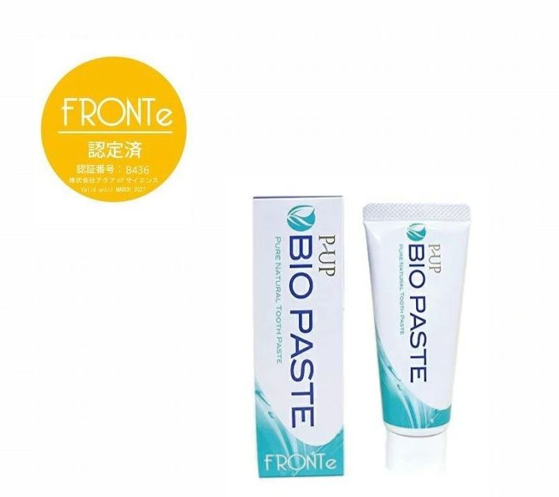 口腔内細菌は万病の元 口内環境を整え、健康寿命を延ばす 全成分が天然由来で、合成界面活性剤、フッ素、研磨剤、パラベン・香料等は一切使用していません。 研磨剤を使用せずとも、主成分であるP-UPバイオミネラルの優れた洗浄力が汚れを落とし、使用...