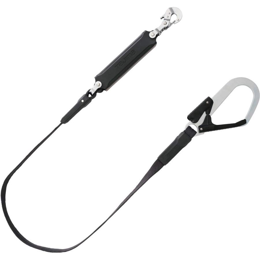 ●フルハーネス型用 タイプ1 ●「墜落制止用器具の規格」適合品 ●シングルL1ランヤード ●丈夫でしなやかな平ロープ [仕様] 種類：フルハーネス型 使用可能質量：100kg以下 ショックアブゾーバ種別：第一種（4kN） 最大自由落下距離：...